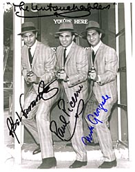 Paul Picerni Autographed Photos Frame