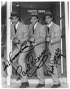 Paul Picerni Autographed Photos Frame