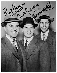 Paul Picerni Autographed Photos Frame